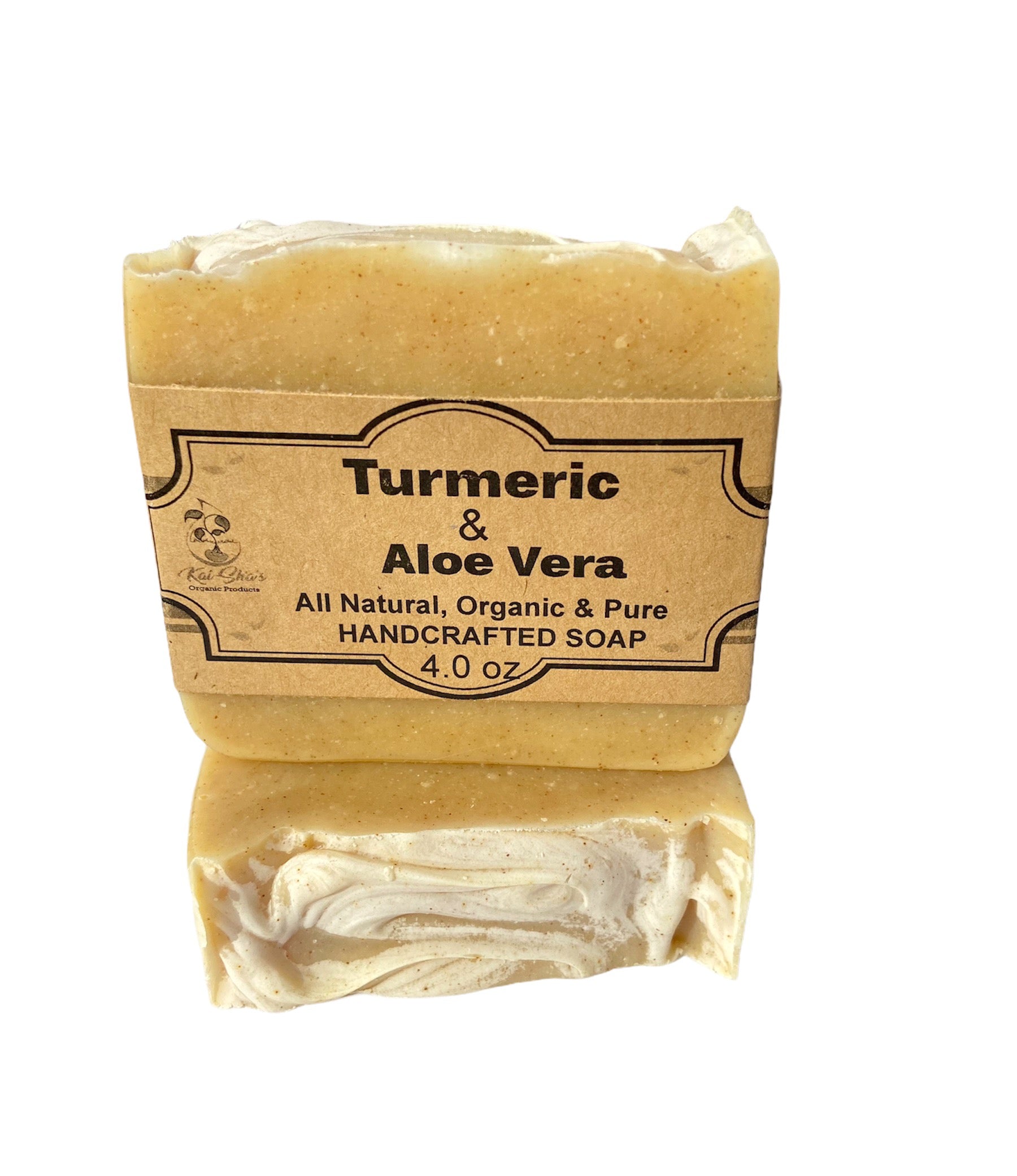 Turmeric & Aloe Vera Bar Soap – Kai - Sha’s Organic