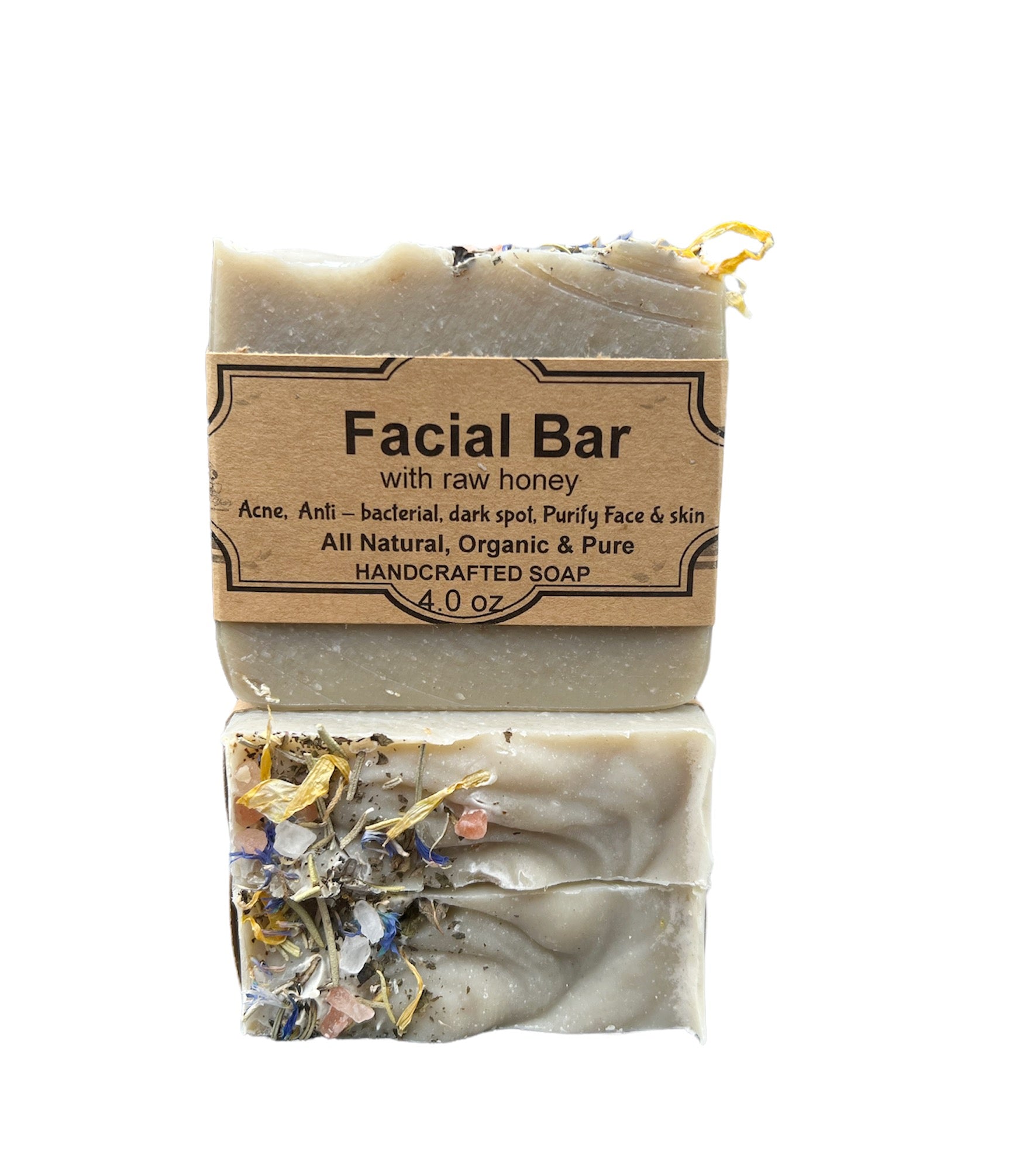 Facial Cleaning Bar Soap – Kai - Sha’s Organic